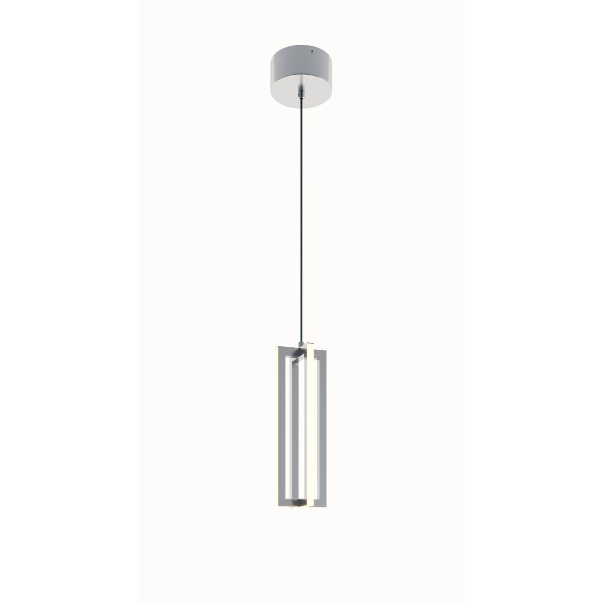 AFX CSSP12L30D1SN Cass LED 4 inch Satin Nickel Pendant Ceiling Light