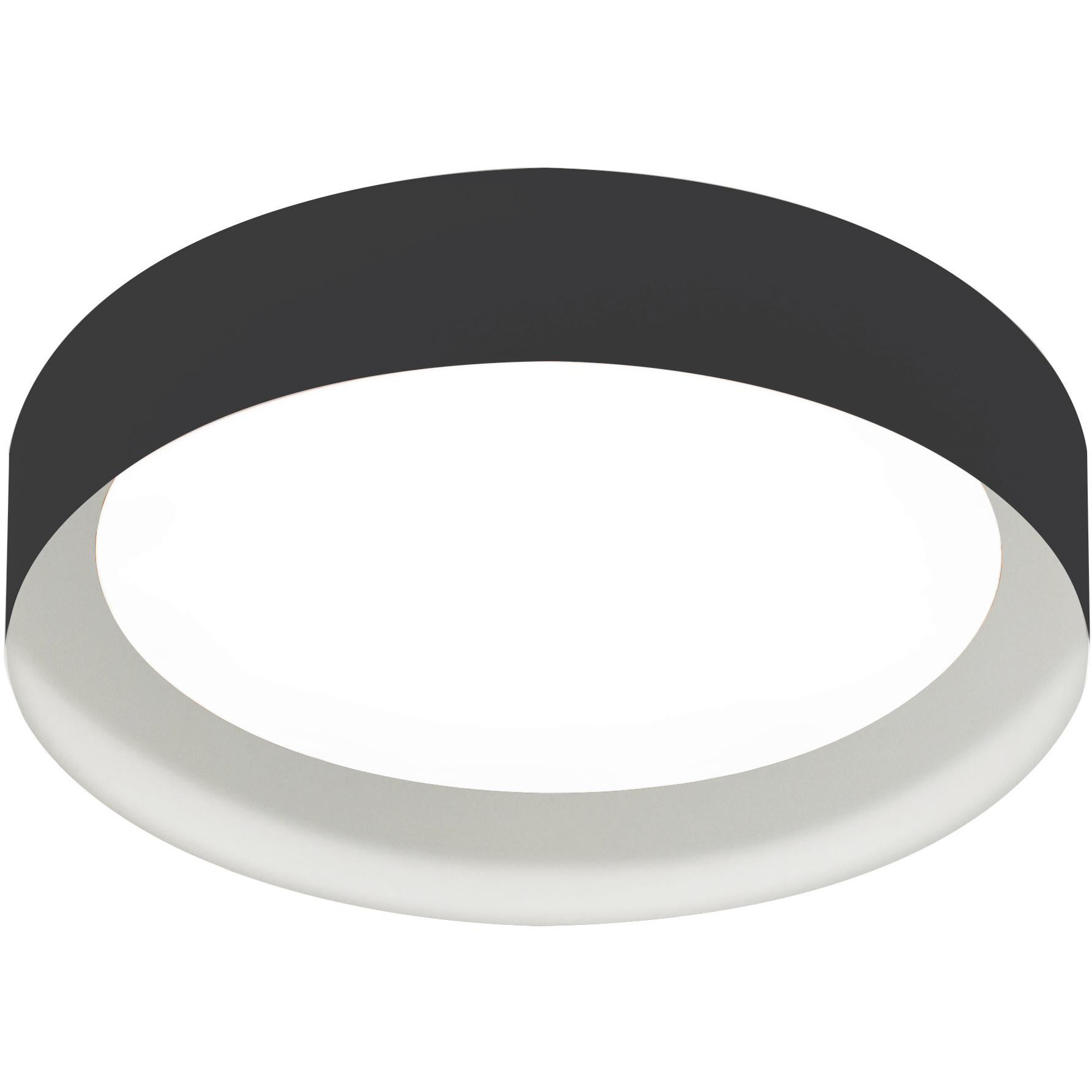 AFX RVF121400L30D1BKWH Reveal LED 12 inch Black Flush Mount Ceiling Light